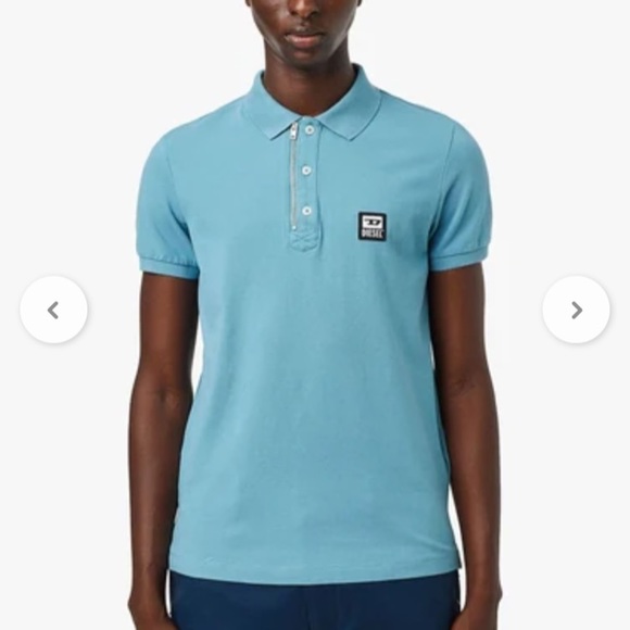 Diesel | Shirts | Nwt Diesel Logo Slim Fit Polo Shirt | Poshmark